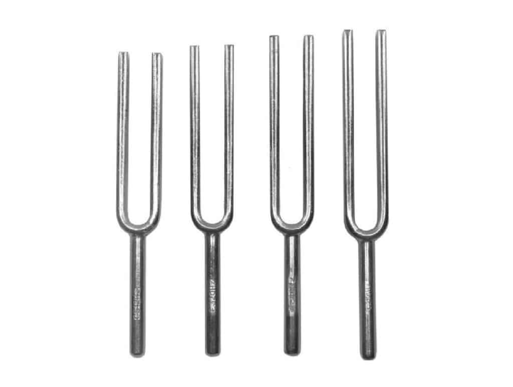 Diapason orl en inox SET DE 4 - Locamed