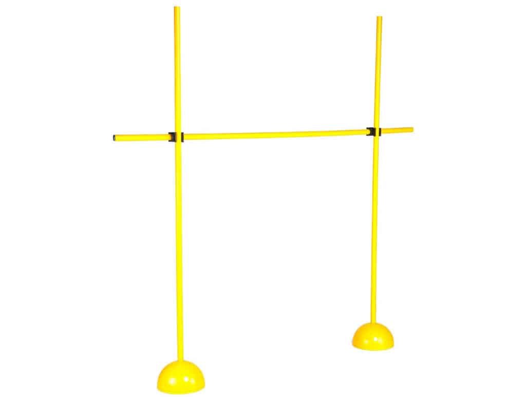 Kit d’obstacle «2 clips -3 bâtons & 2 socles Ø 20 cm»