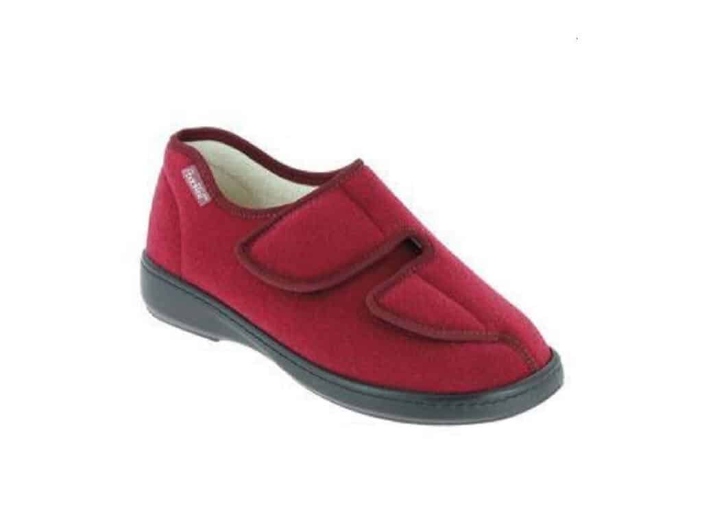 Chausson Athos en tissu avec fermeture velcro - Locamed