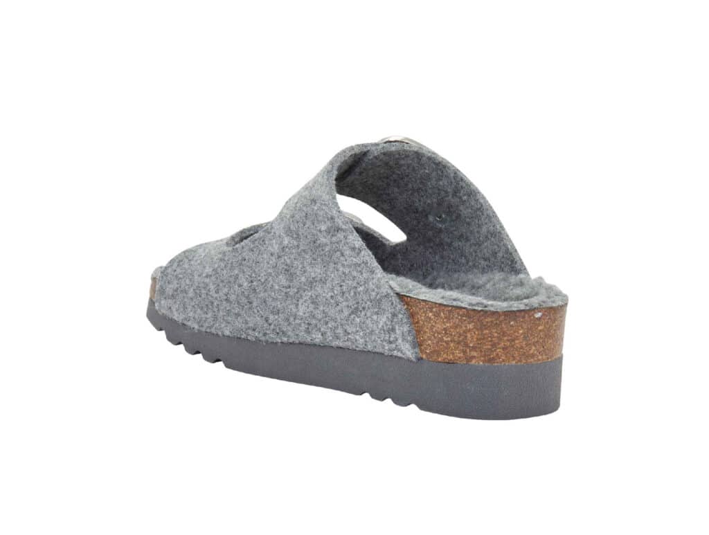Pantoufle Ilary Fluffy Gris - Locamed