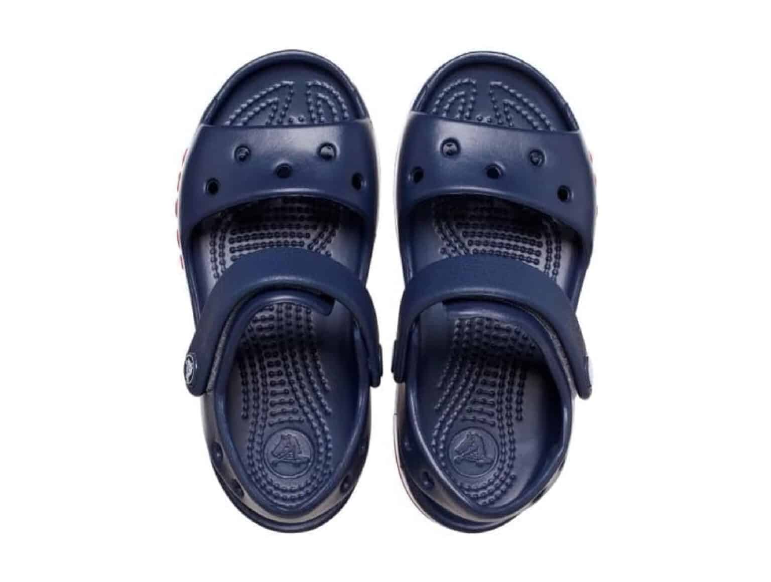 Sandale crocs bayaband sandal k bleu rouge - Locamed