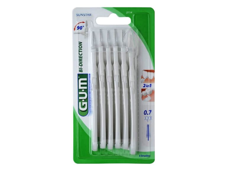 Manche 6 unites avec Brossette ultra micro-fine (0,7mm) - Locamed