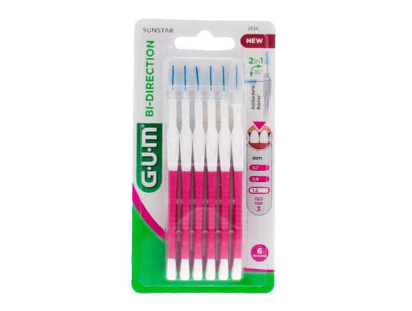 Manche 6 unités avec brossette fine (1,2mm) - Locamed
