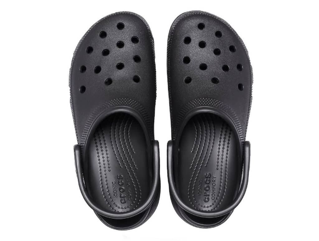Sabot Crocs Classic Platform Clog Noir - Locamed